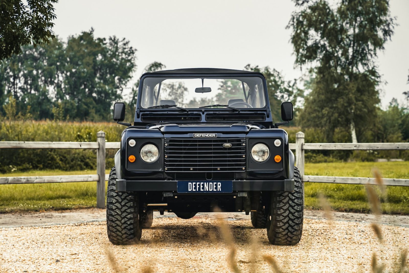 A Custom Land Rover Defender With A Factory-Fitted 3.5 Liter V8