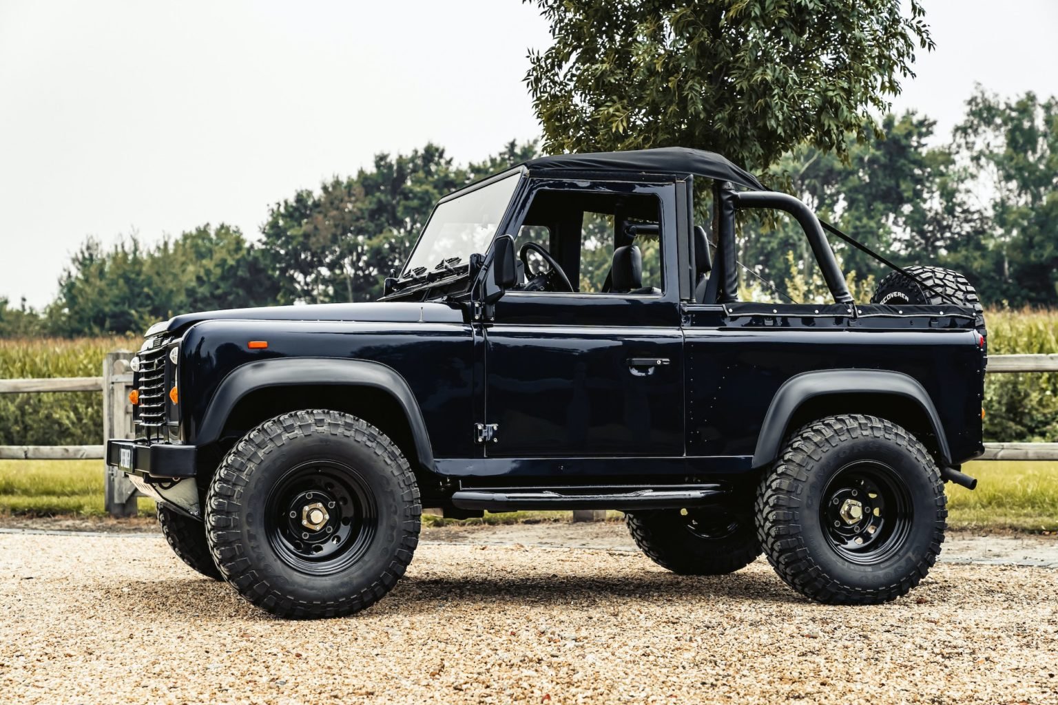 A Custom Land Rover Defender With A Factory-Fitted 3.5 Liter V8