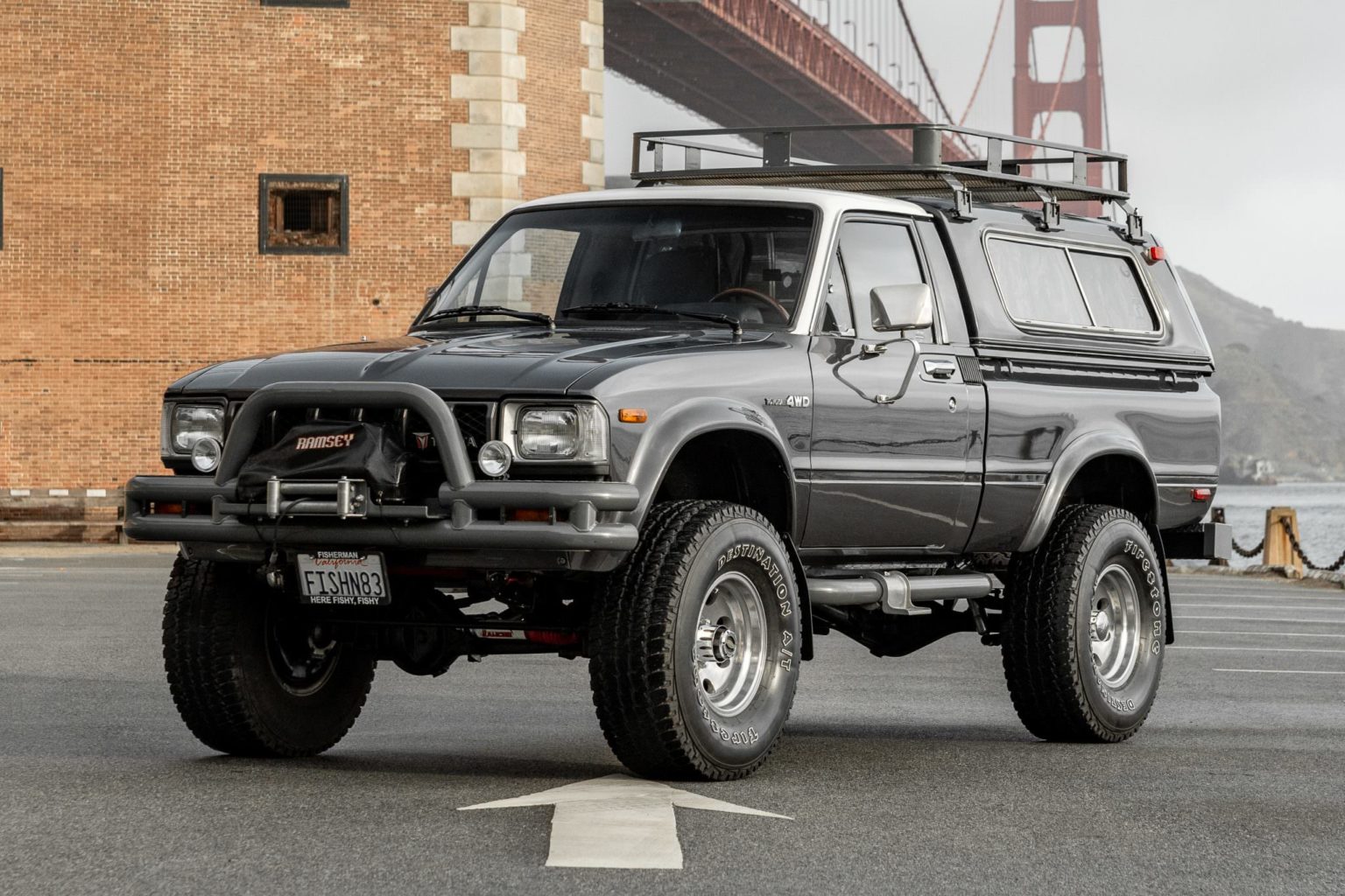 For Sale: An Upgraded 1983 Toyota Hilux Pickup Camper 5-Speed 4x4