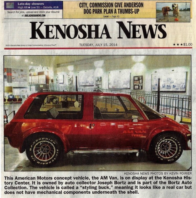 The Original 1977 AMC AM Van 4x4 Concept Vehicle - BestMotoSport