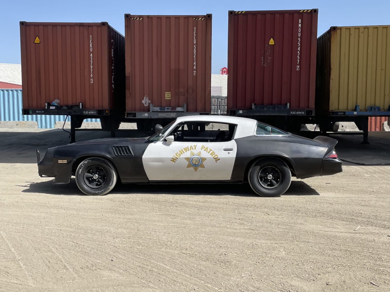 For Sale: The California Highway Patrol Chevrolet Camaro From "The Junkman"