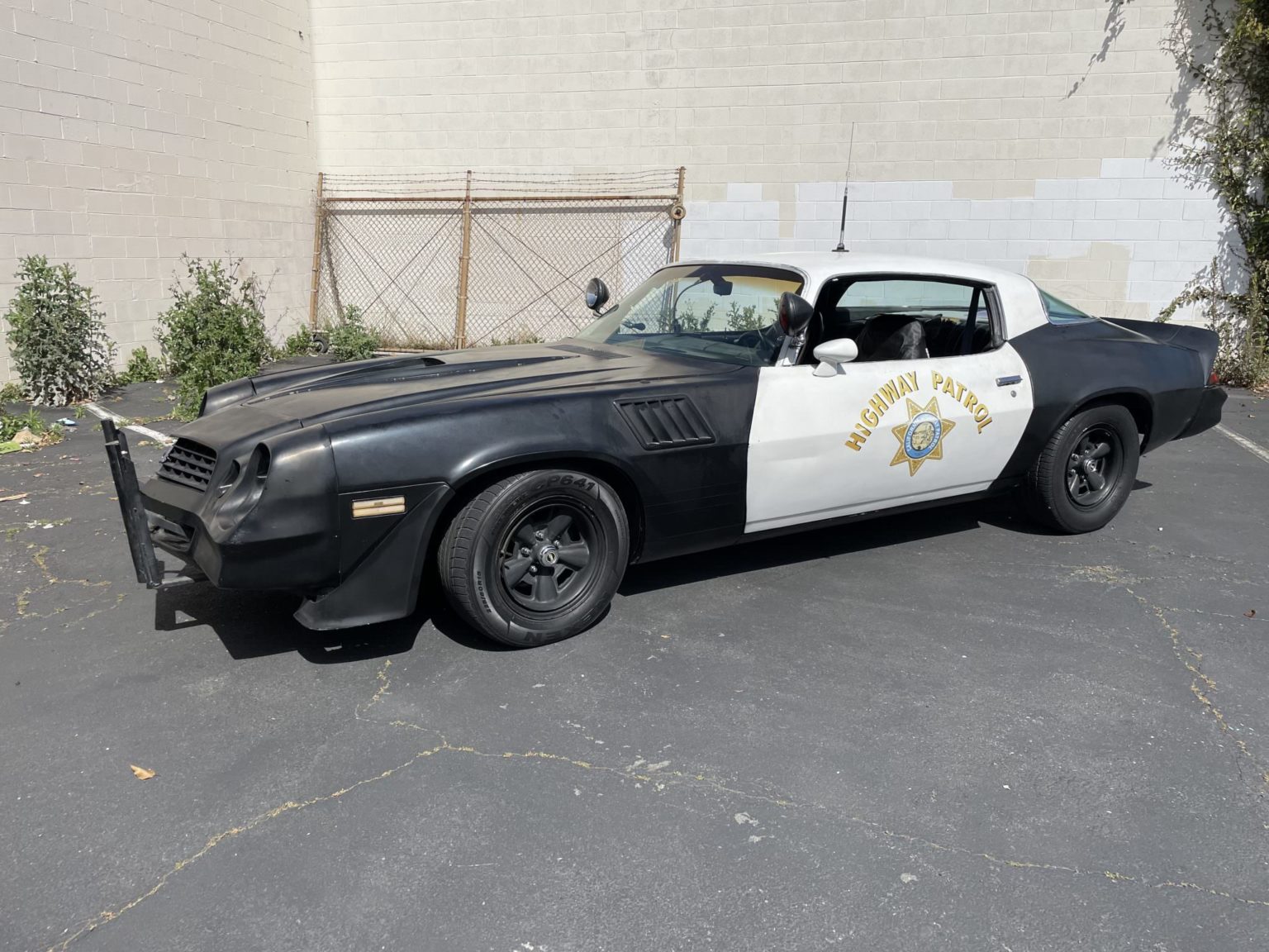 For Sale: The California Highway Patrol Chevrolet Camaro From "The Junkman"
