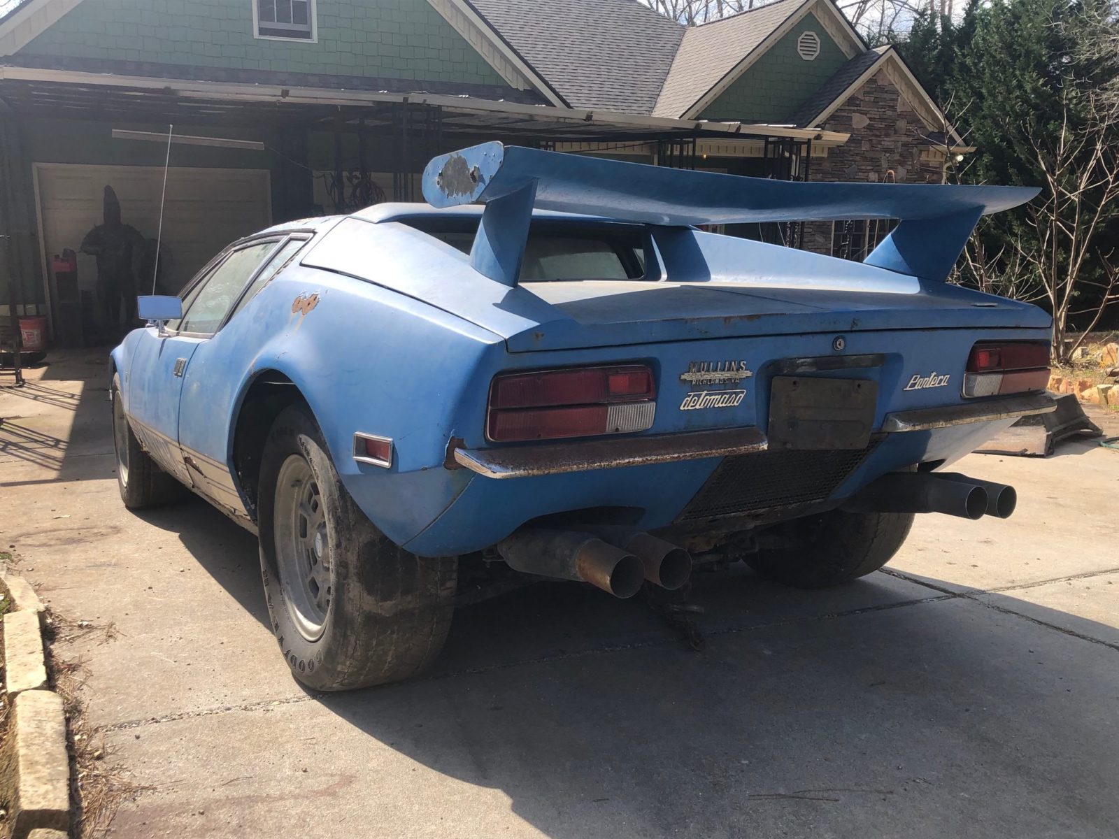 Barn Find: A De Tomaso Pantera Project Super Car