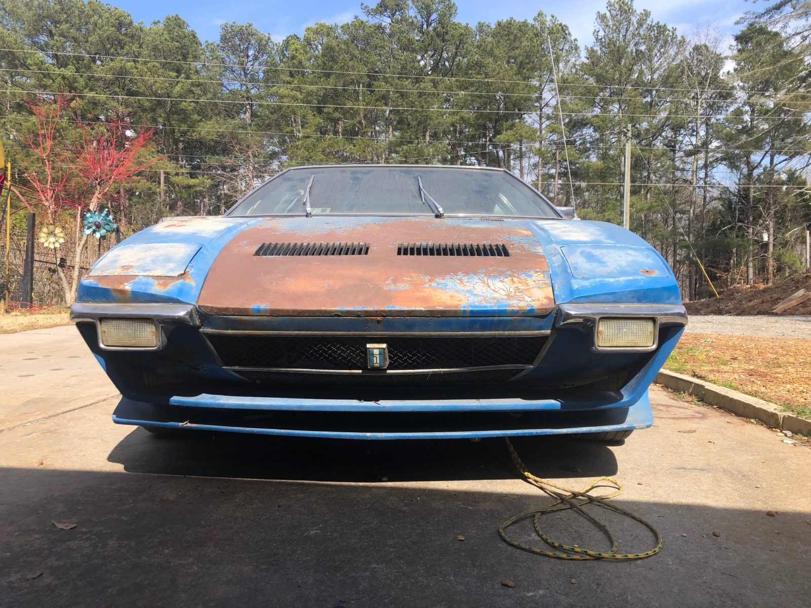 Barn Find: A De Tomaso Pantera Project Super Car