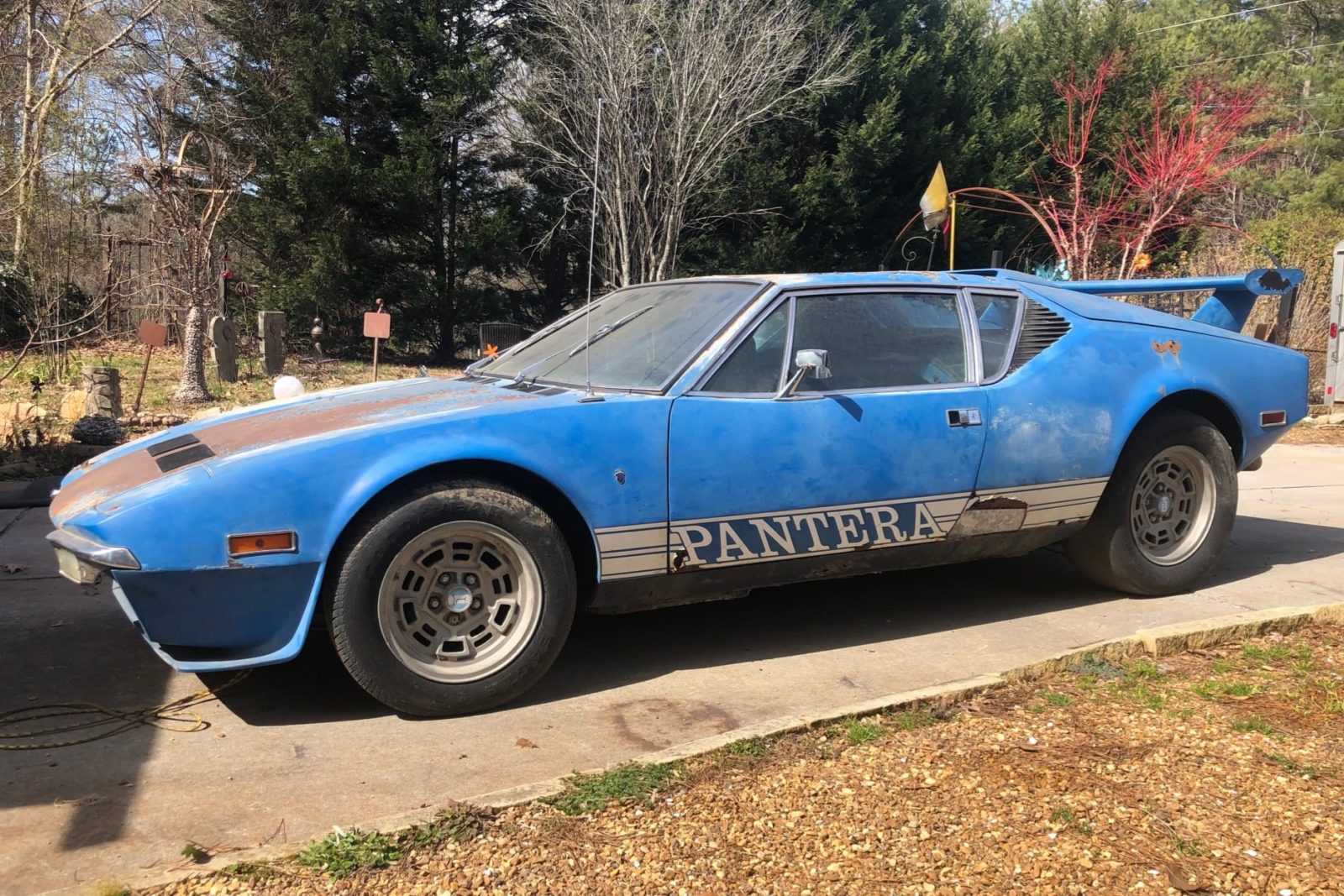 Barn Find: A De Tomaso Pantera Project Super Car