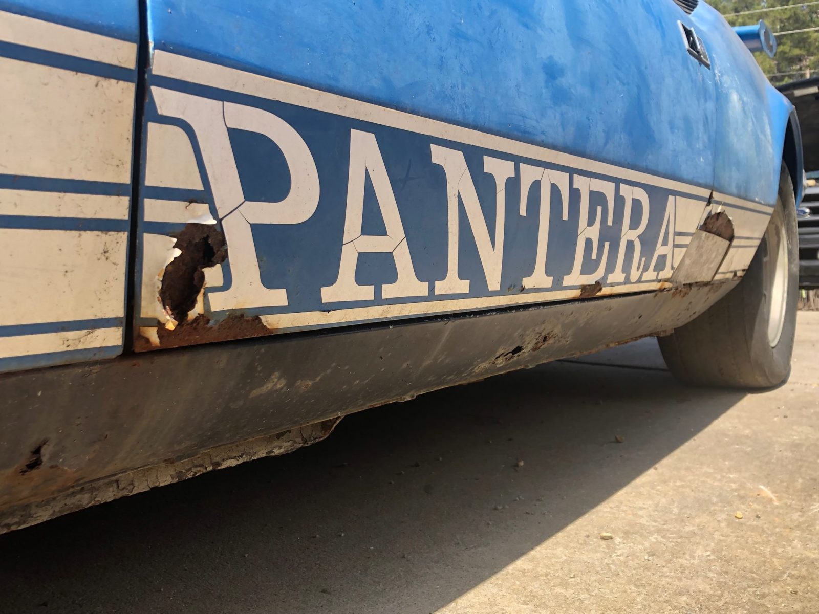 Barn Find: A De Tomaso Pantera Project Super Car