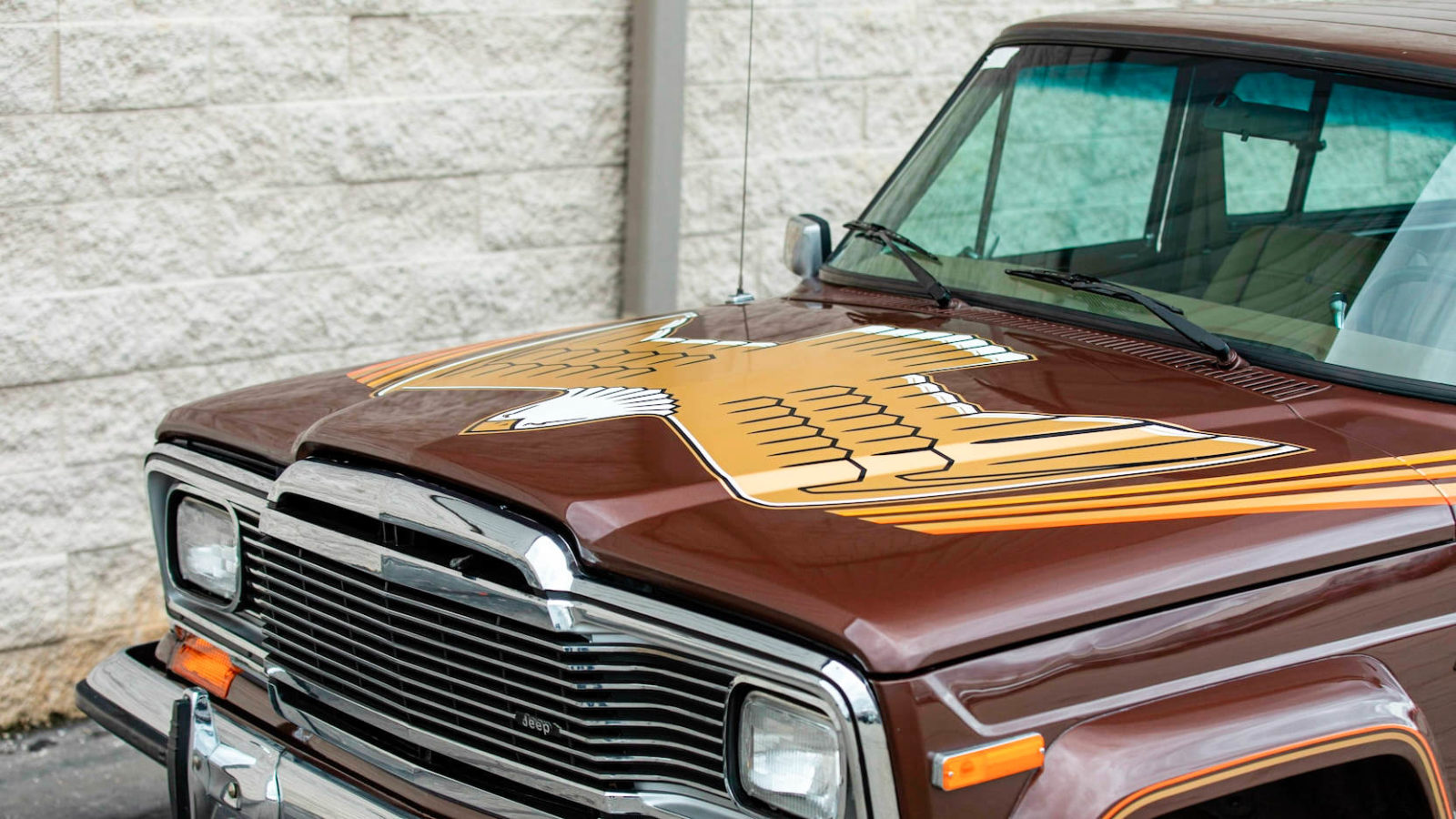 A 1978 Jeep Cherokee "Golden Eagle"