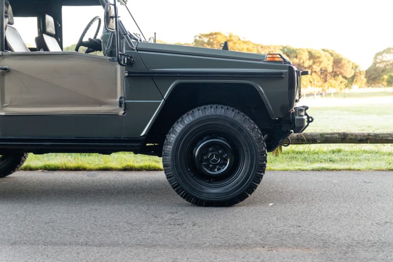 For Sale: An Ex-Singaporean Military Mercedes-Benz G240 "Wolf"