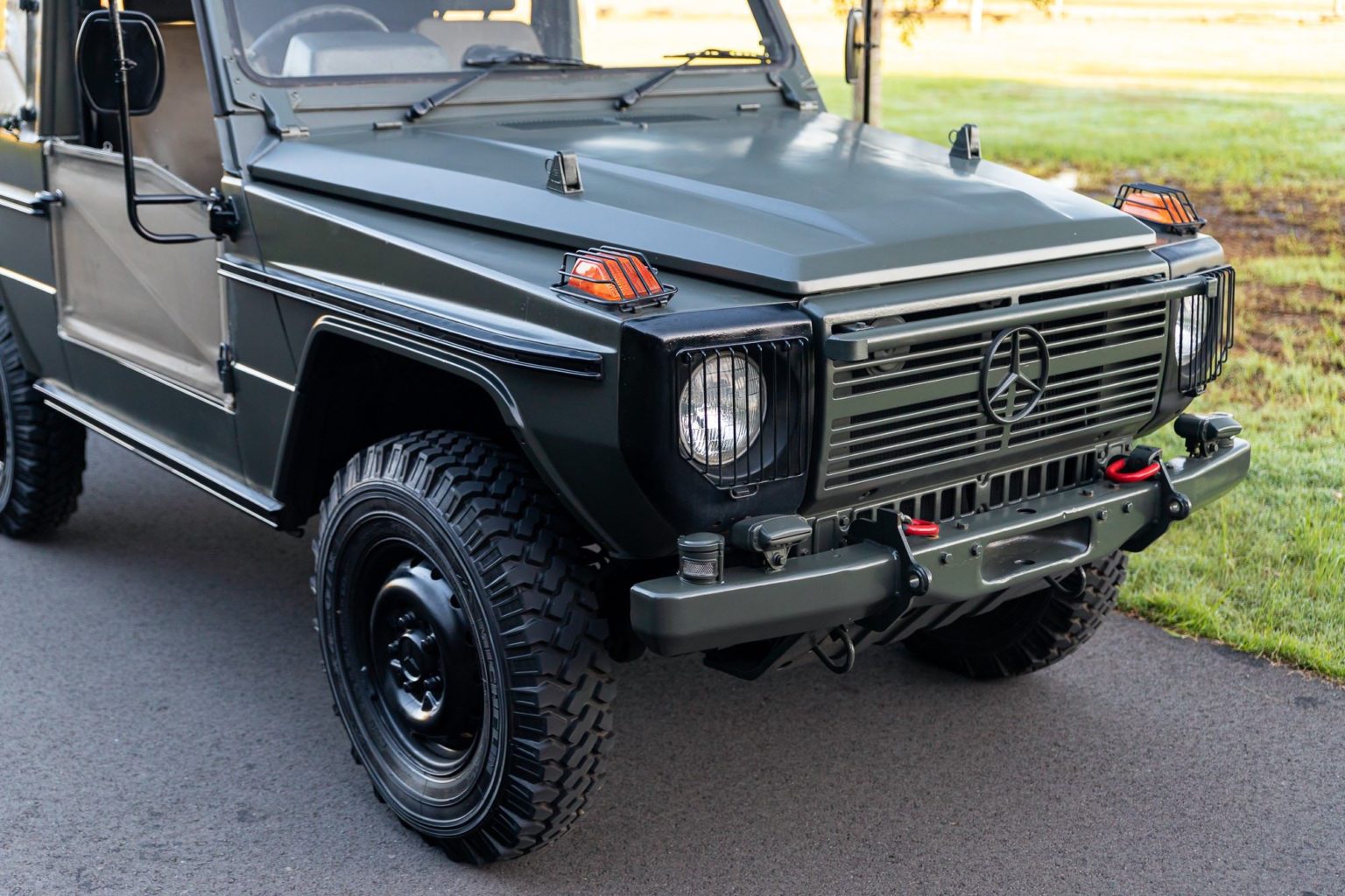 For Sale: An Ex-Singaporean Military Mercedes-Benz G240 "Wolf"