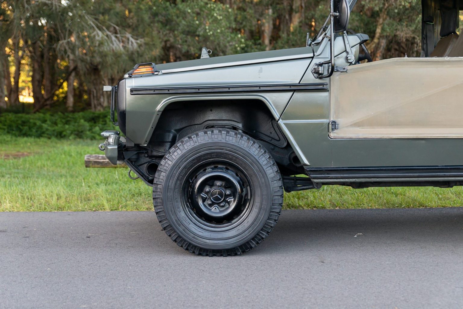 For Sale: An Ex-Singaporean Military Mercedes-Benz G240 "Wolf"