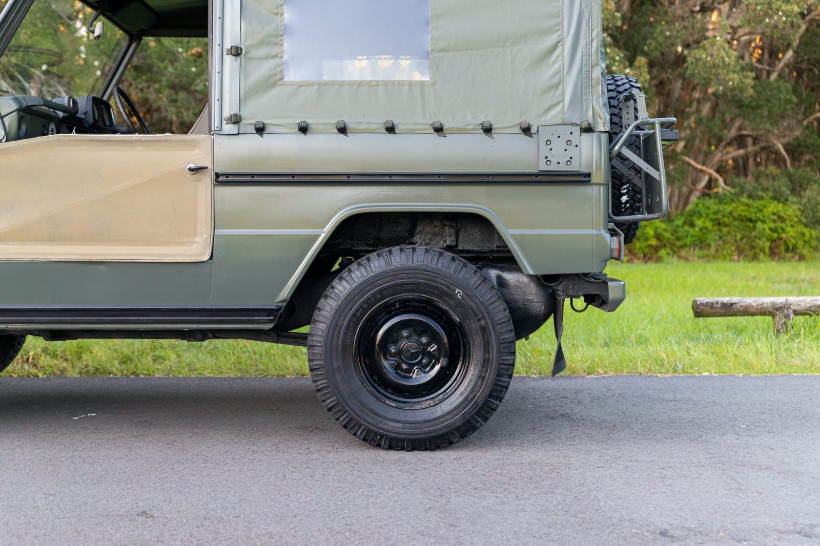 For Sale: An Ex-Singaporean Military Mercedes-Benz G240 "Wolf"