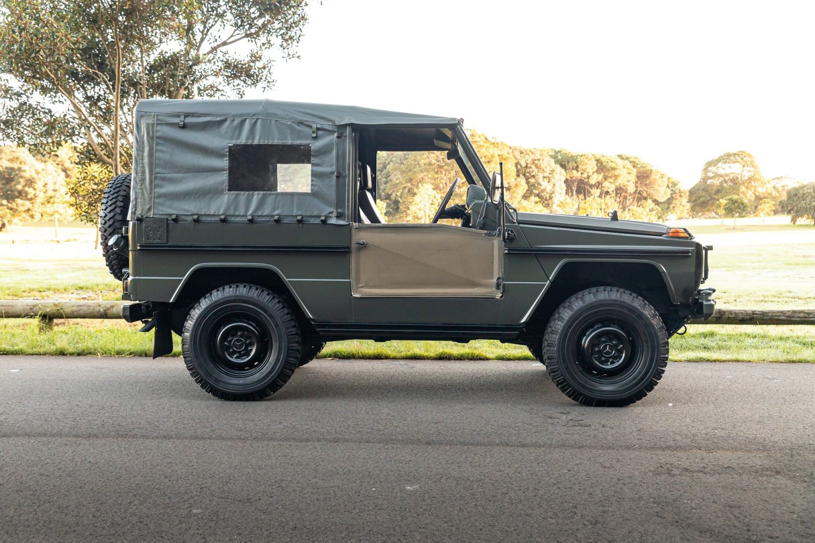 For Sale: An Ex-Singaporean Military Mercedes-Benz G240 "Wolf"