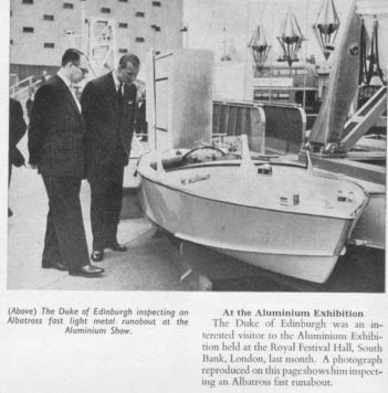 Prince Philip's Albatross Super Sports Ski Boat – $26,000+