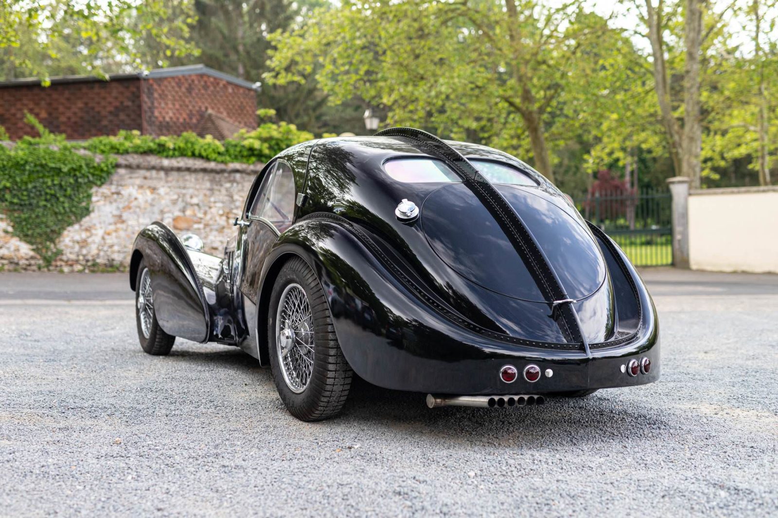 The Bugatti 57 SC Atlantic Stunt Car From The 2017 Film "Overdrive"