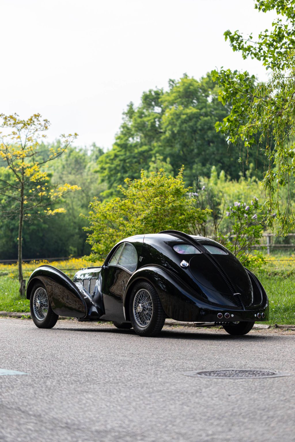 The Bugatti 57 SC Atlantic Stunt Car From The 2017 Film "Overdrive"