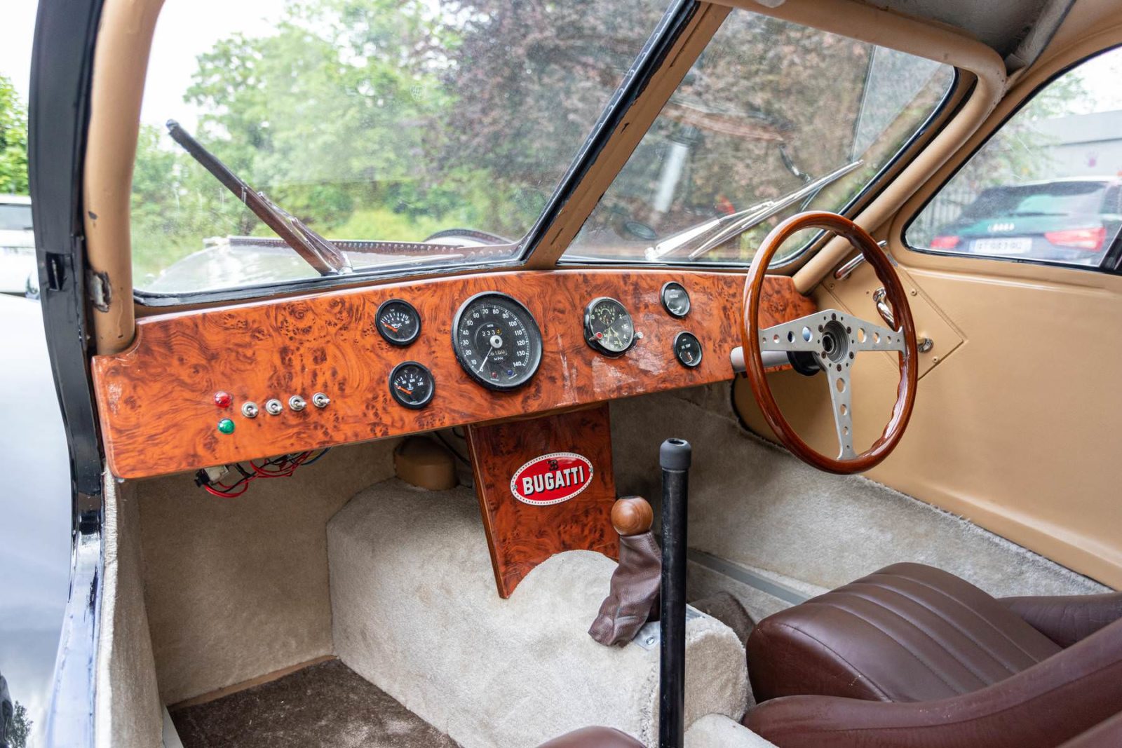 The Bugatti 57 SC Atlantic Stunt Car From The 2017 Film "Overdrive"