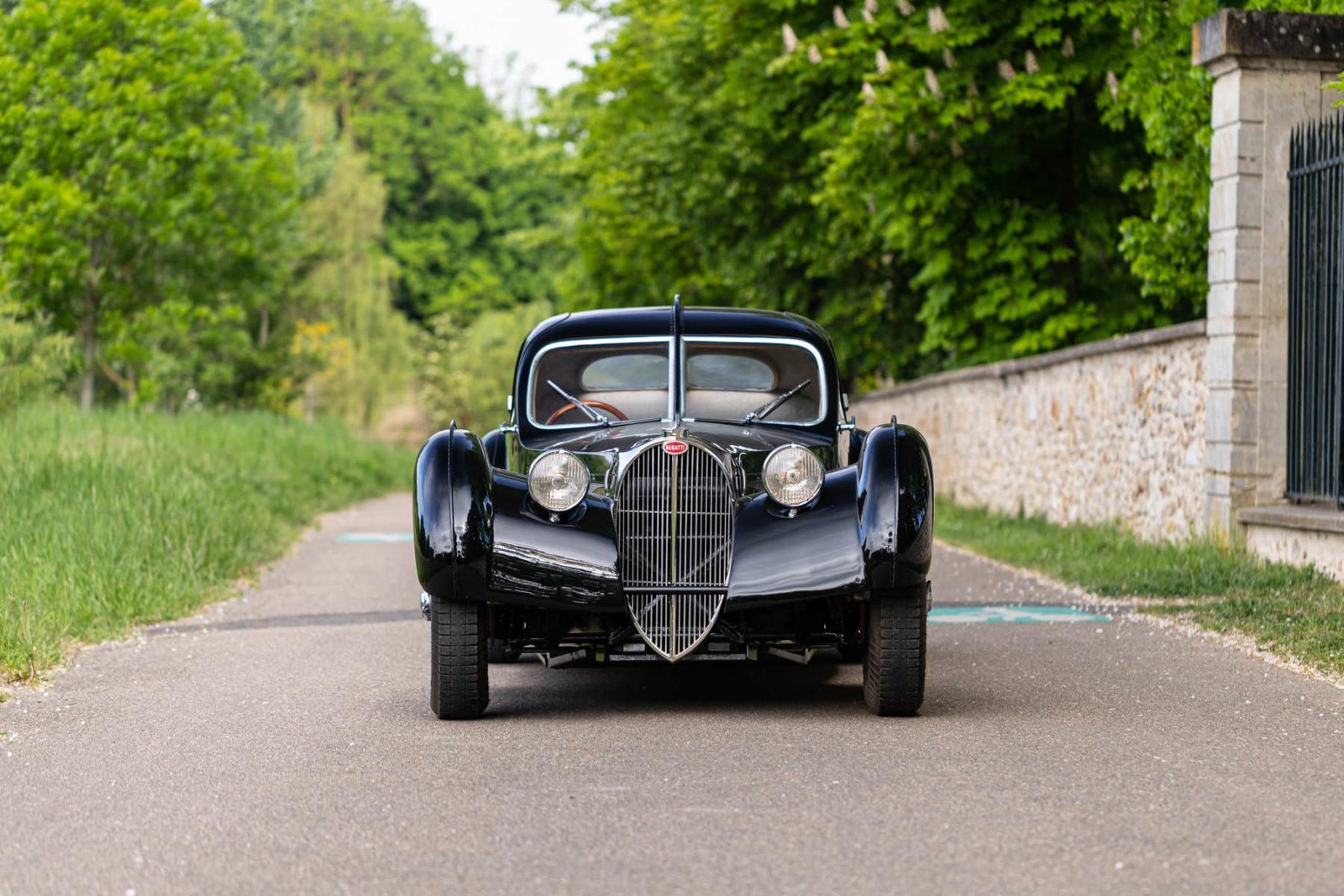 The Bugatti 57 SC Atlantic Stunt Car From The 2017 Film "Overdrive"