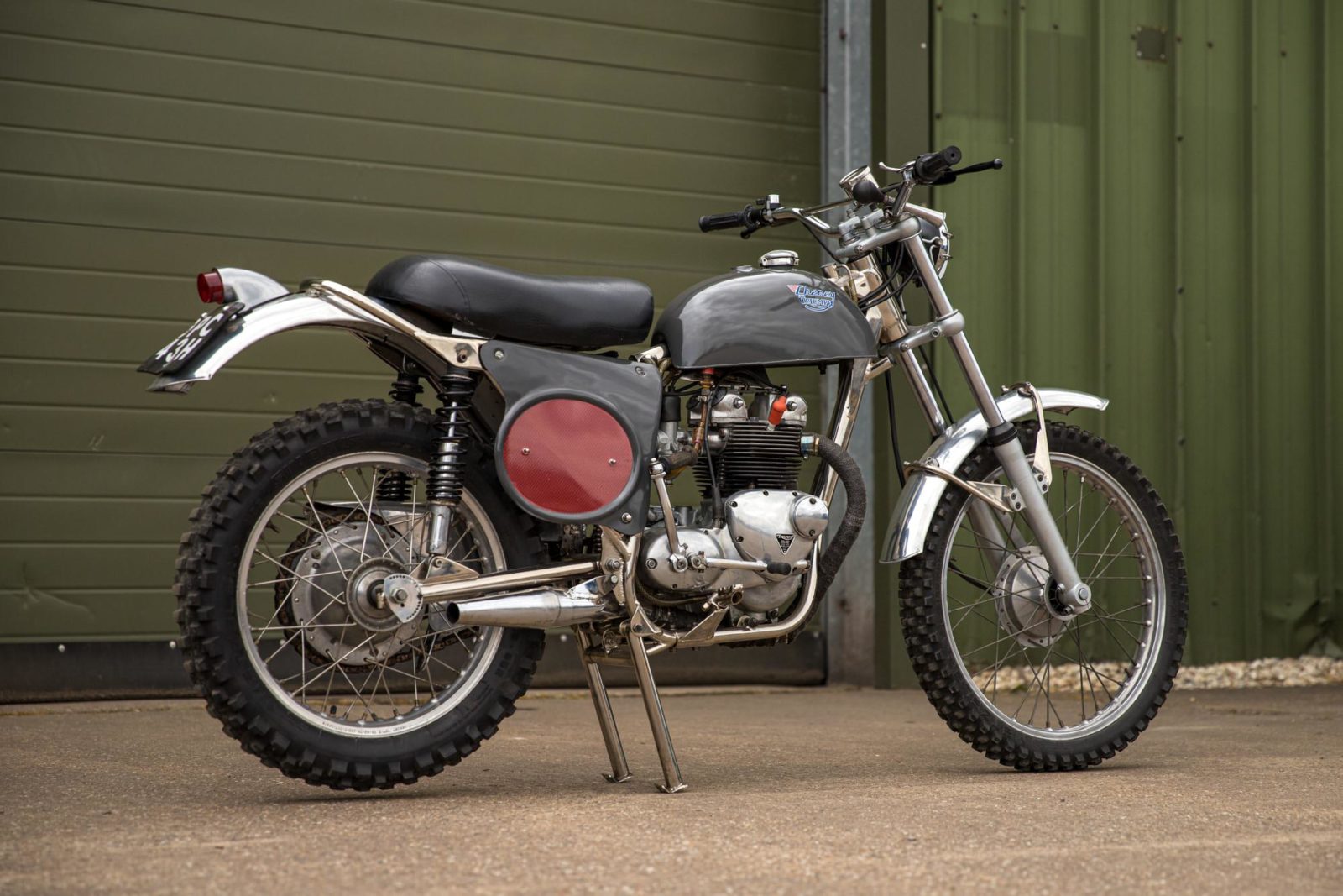 For Sale: An Original Cheney Triumph ISDT Specification Racer