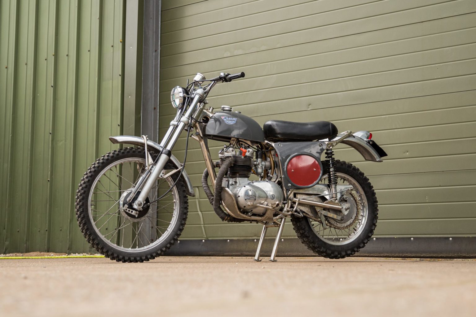 For Sale: An Original Cheney Triumph ISDT Specification Racer