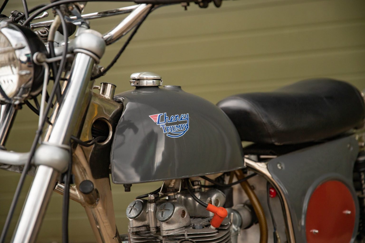 For Sale: An Original Cheney Triumph ISDT Specification Racer