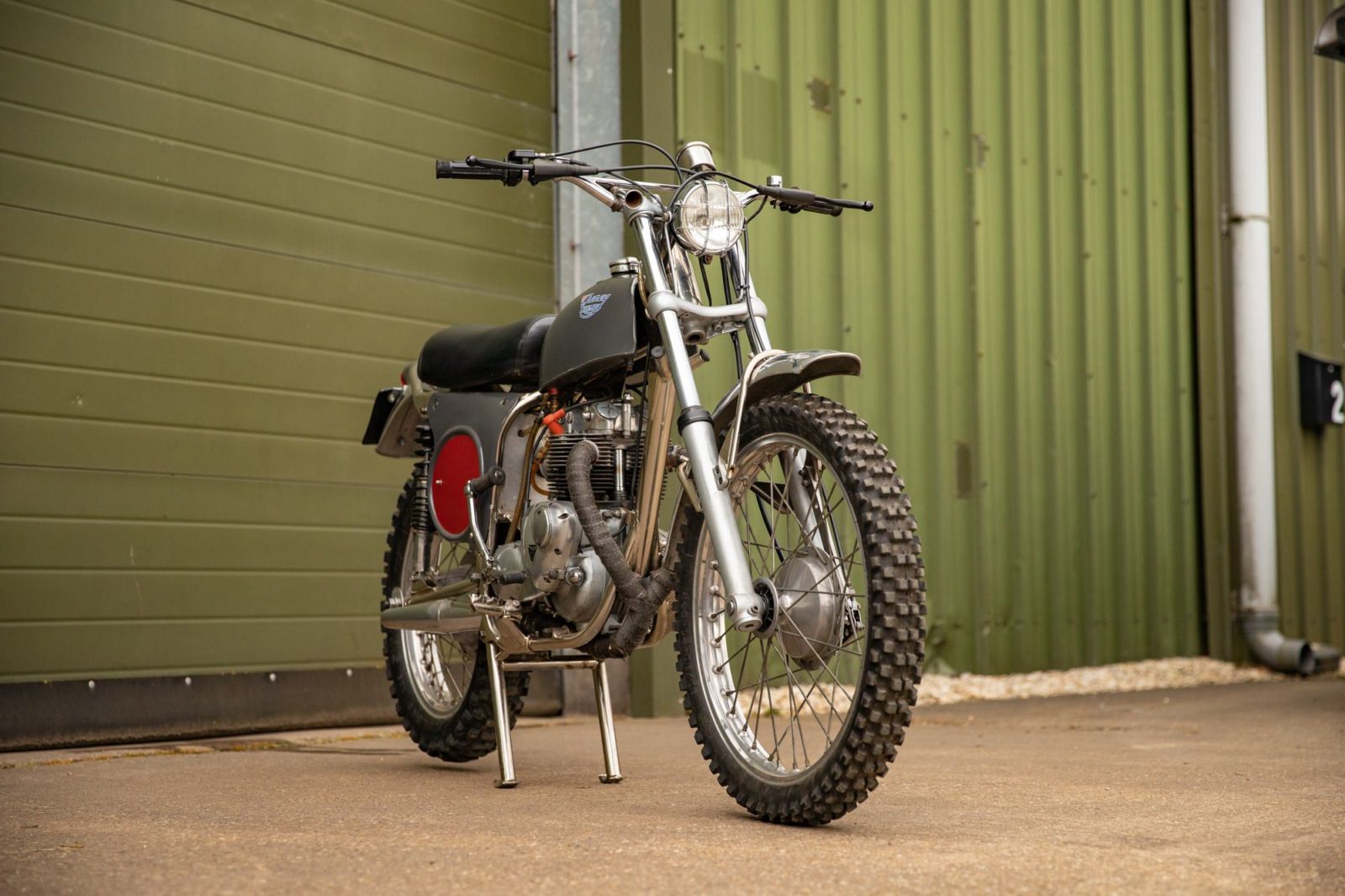 For Sale: An Original Cheney Triumph ISDT Specification Racer