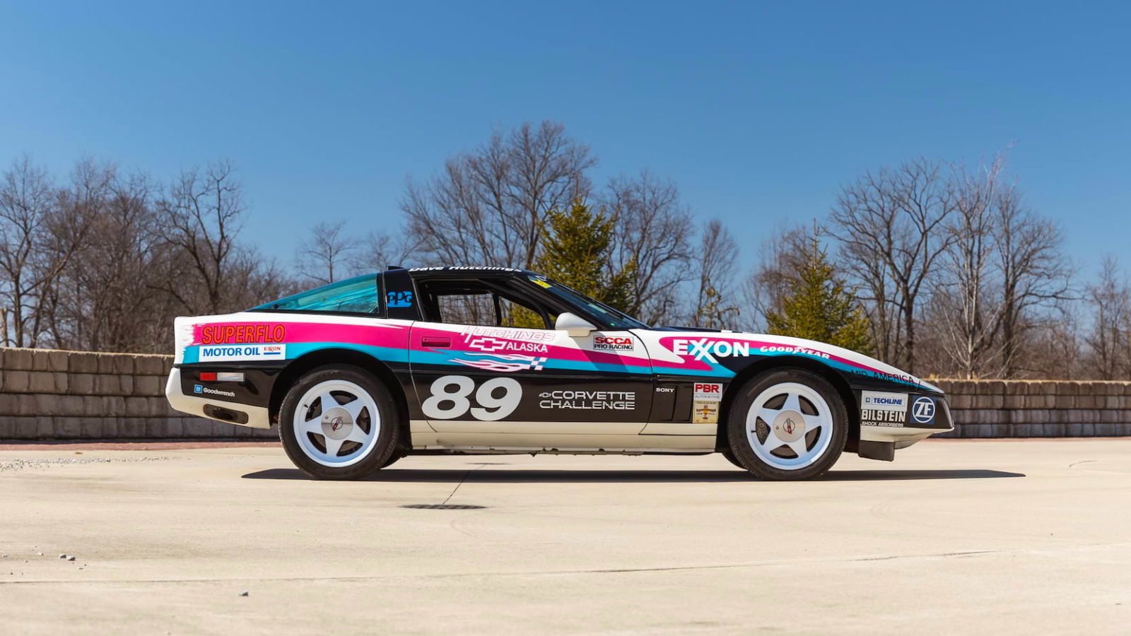 There's An Original 1989 Corvette Challenge Race Car For Sale