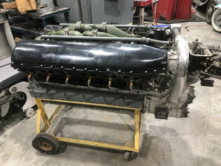 For Sale: A Rebuilt A 28 Liter Allison V12 Aircraft Engine – 1,150 BHP