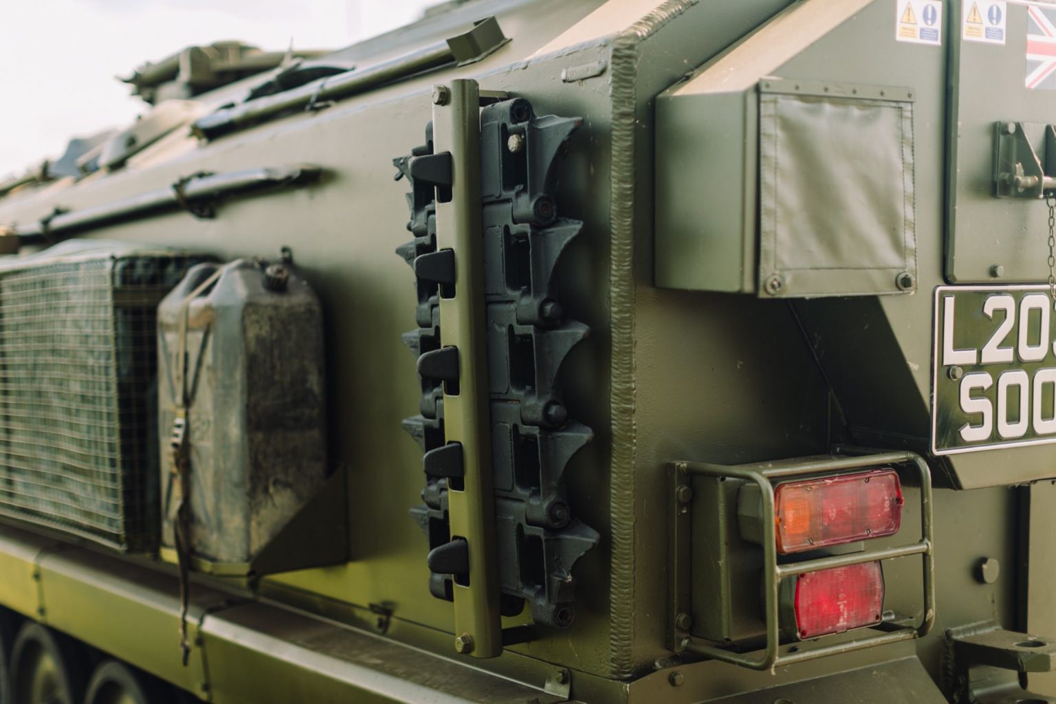 A Road-Legal Alvis Stormer High Velocity Missile Tank