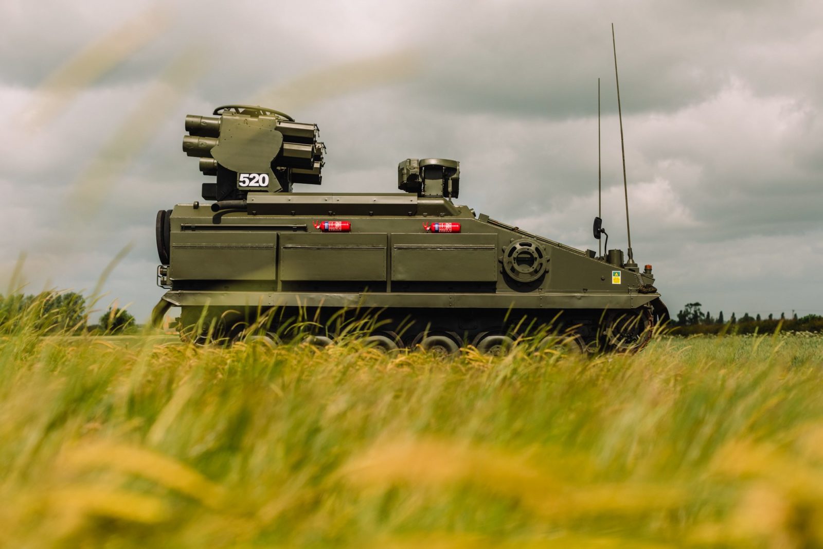 A Road-Legal Alvis Stormer High Velocity Missile Tank