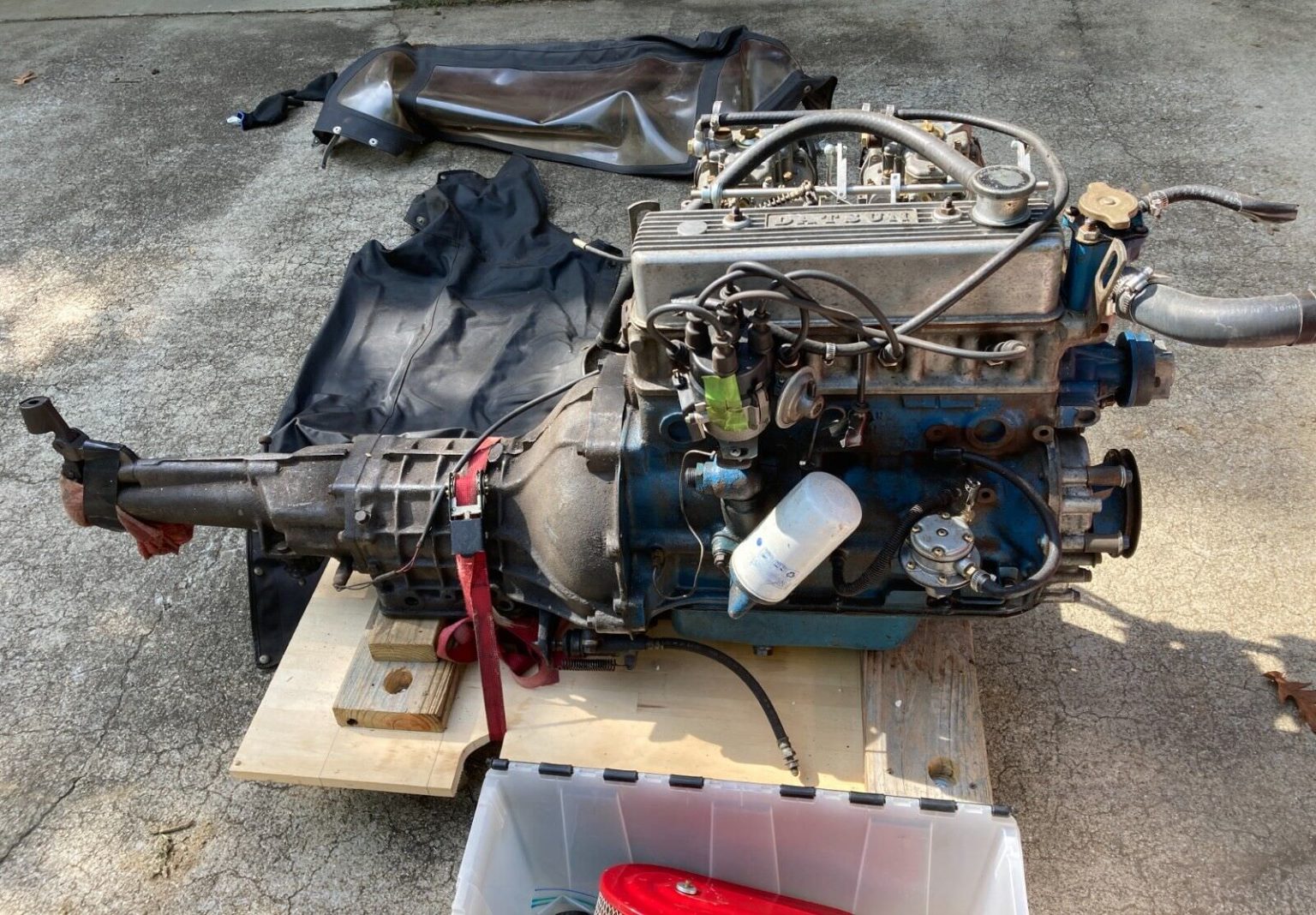 Rare Japanese Project Car: A 1969 Datsun 1600 Roadster