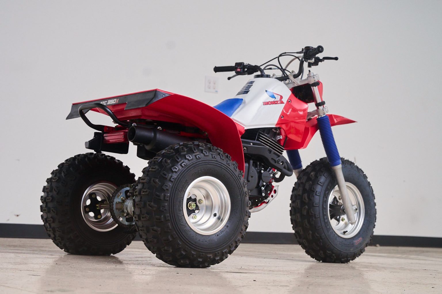 A Restored Honda ATC 350X – The "King Of The Hill"