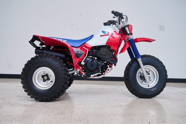 A Restored Honda ATC 350X – The "King Of The Hill"