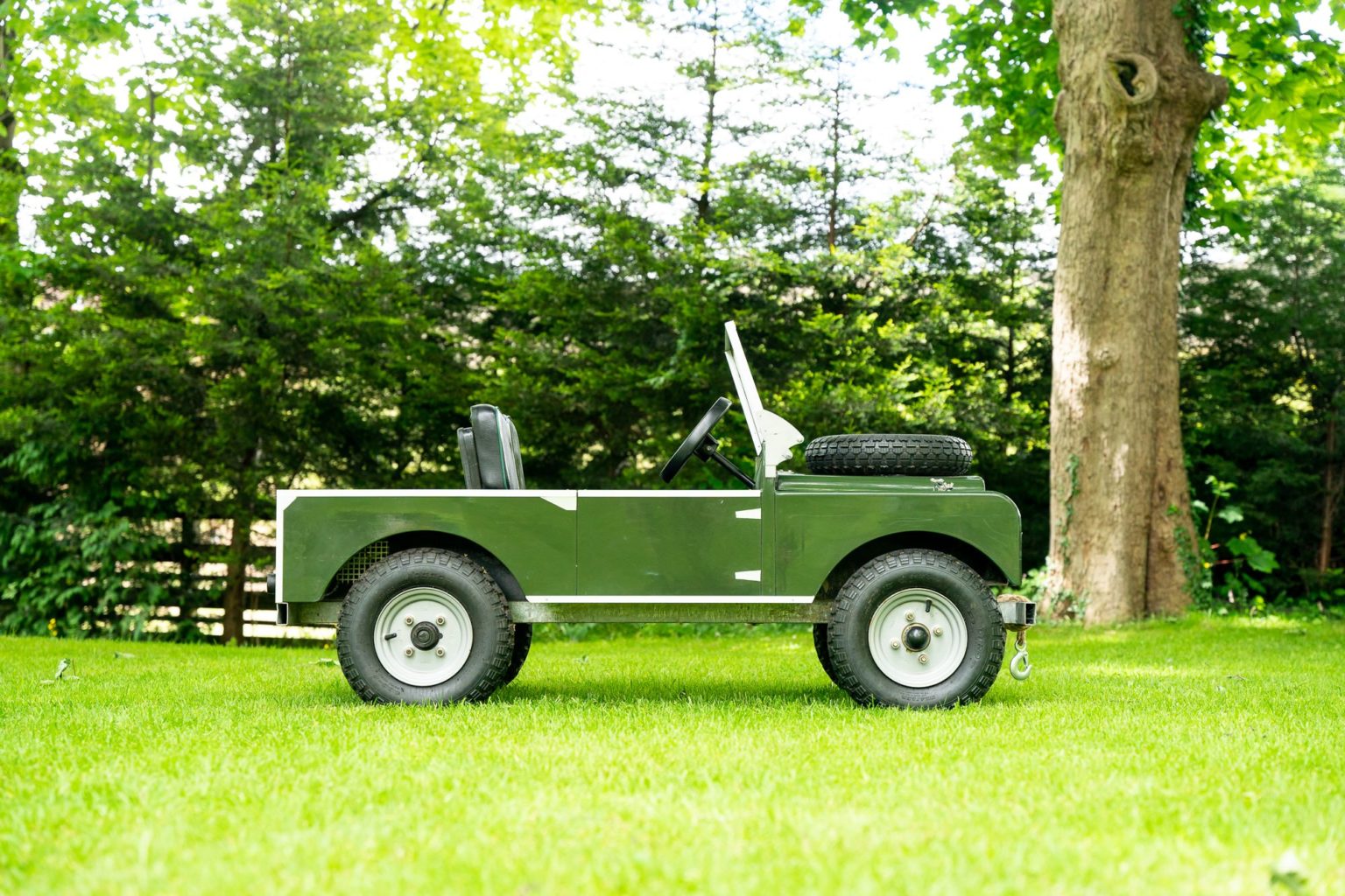 A Drivable 1/2 Scale Land Rover Series I