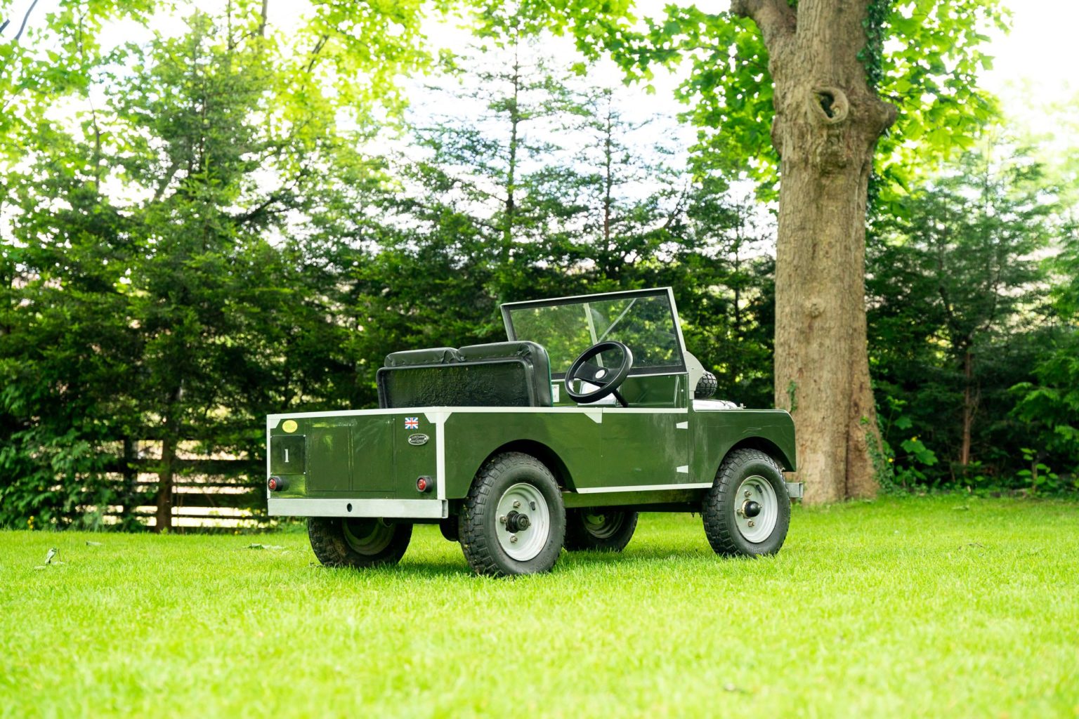 A Drivable 1/2 Scale Land Rover Series I