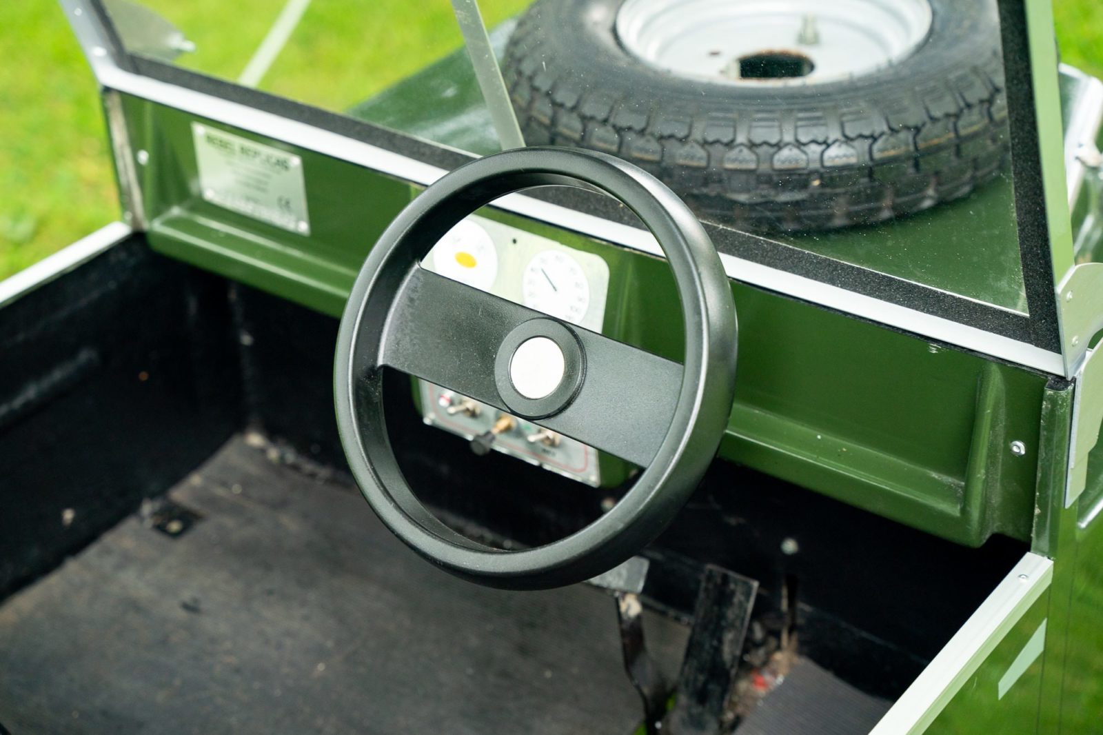 A Drivable 1/2 Scale Land Rover Series I