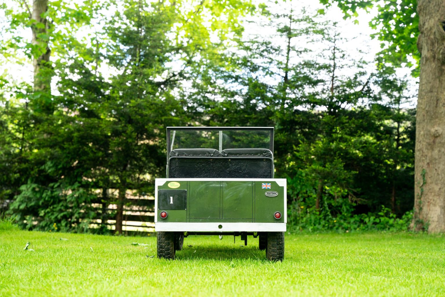 A Drivable 1/2 Scale Land Rover Series I