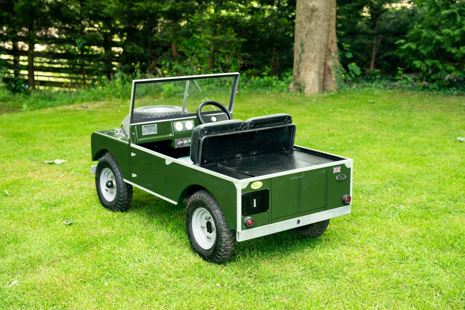 A Drivable 1/2 Scale Land Rover Series I