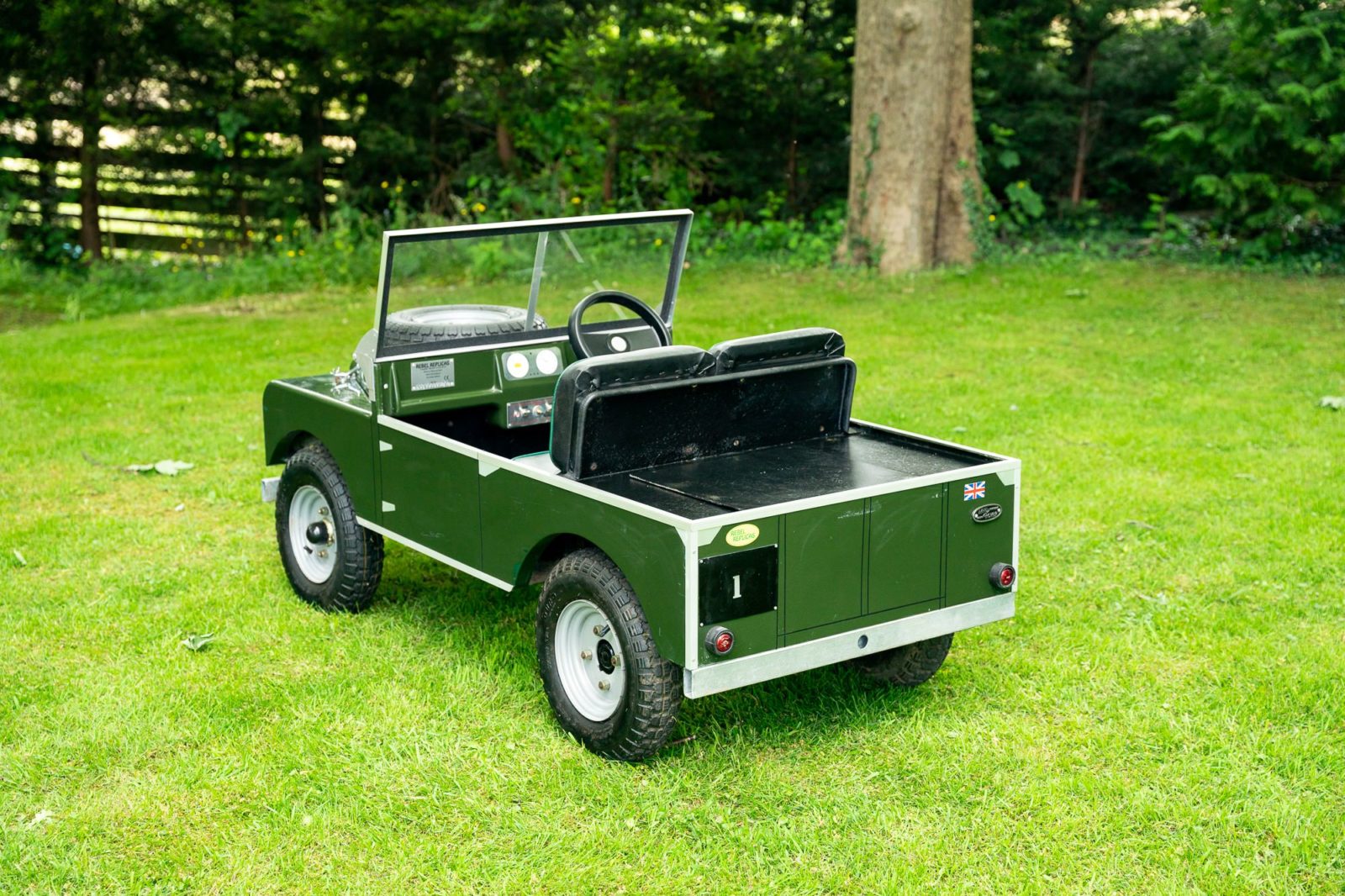 A Drivable 1/2 Scale Land Rover Series I