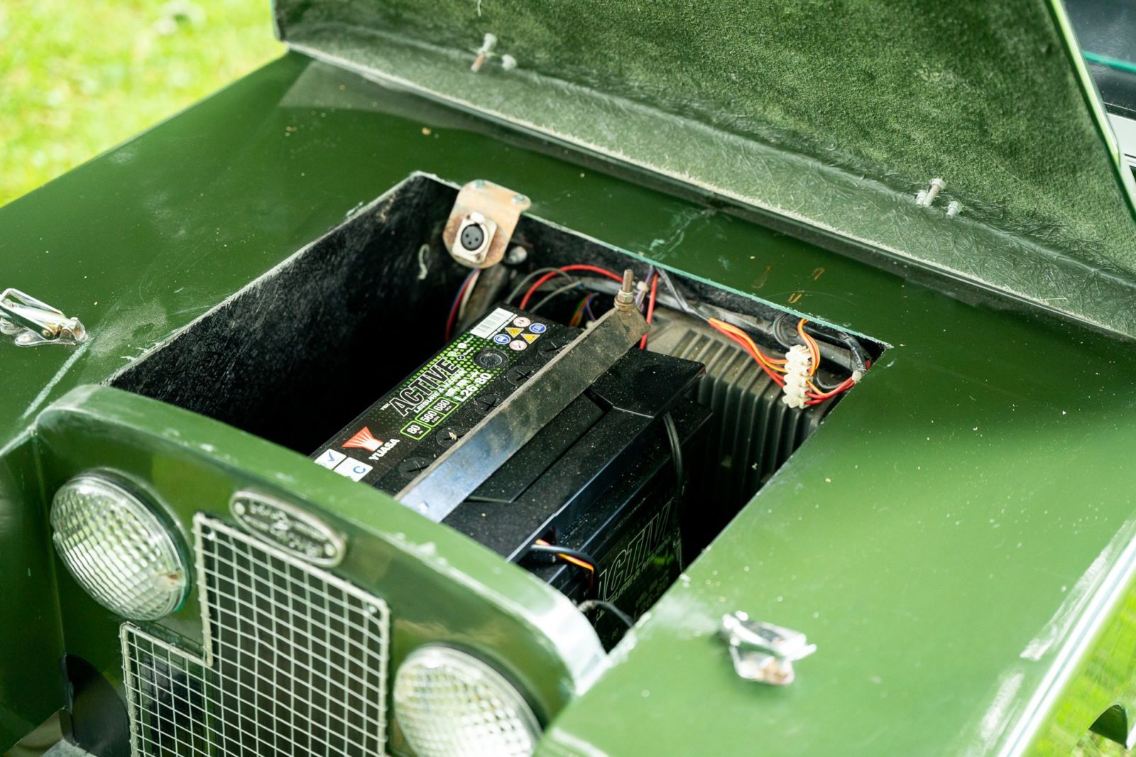 A Drivable 1/2 Scale Land Rover Series I