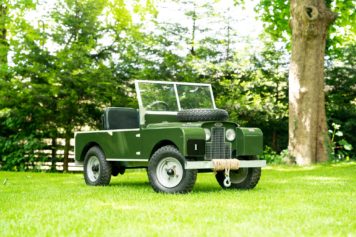 A Drivable 1/2 Scale Land Rover Series I