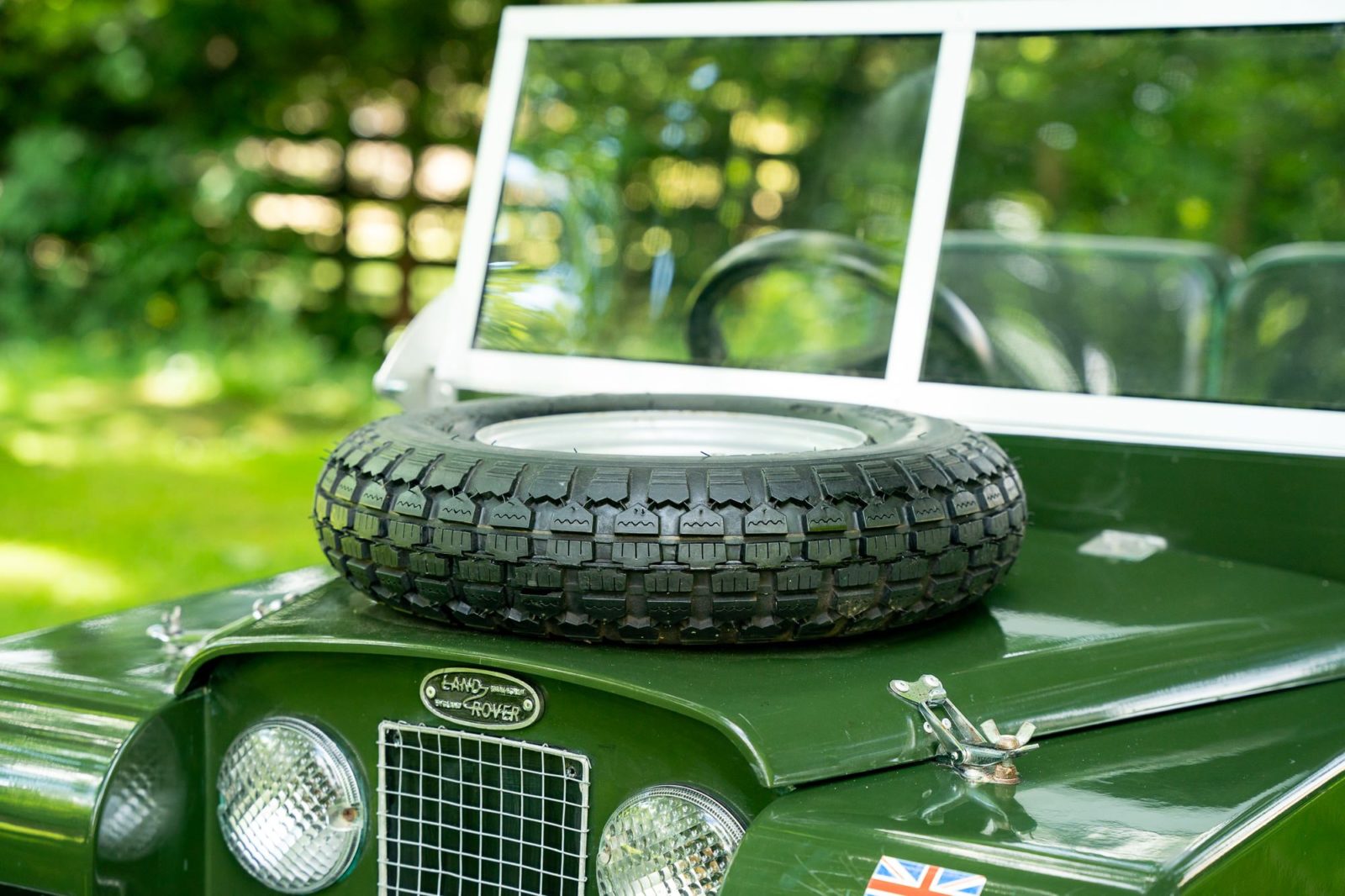 A Drivable 1/2 Scale Land Rover Series I