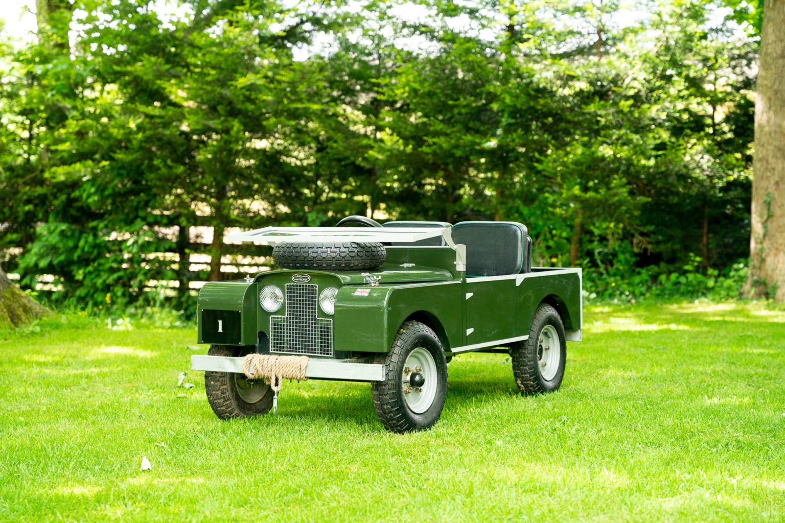 A Drivable 1/2 Scale Land Rover Series I