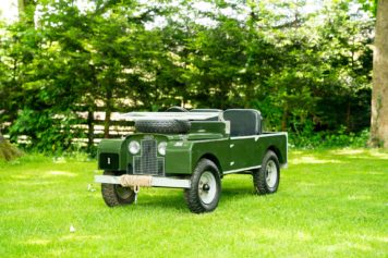 A Drivable 1/2 Scale Land Rover Series I