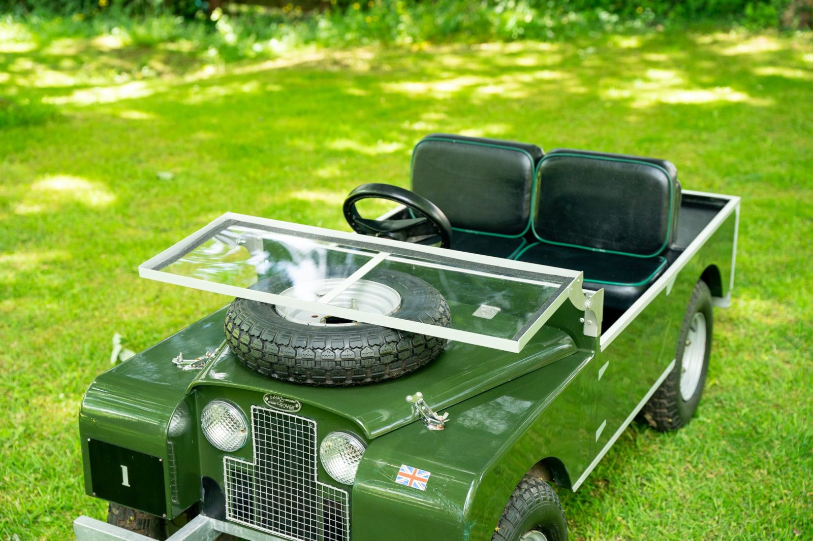 A Drivable 1/2 Scale Land Rover Series I