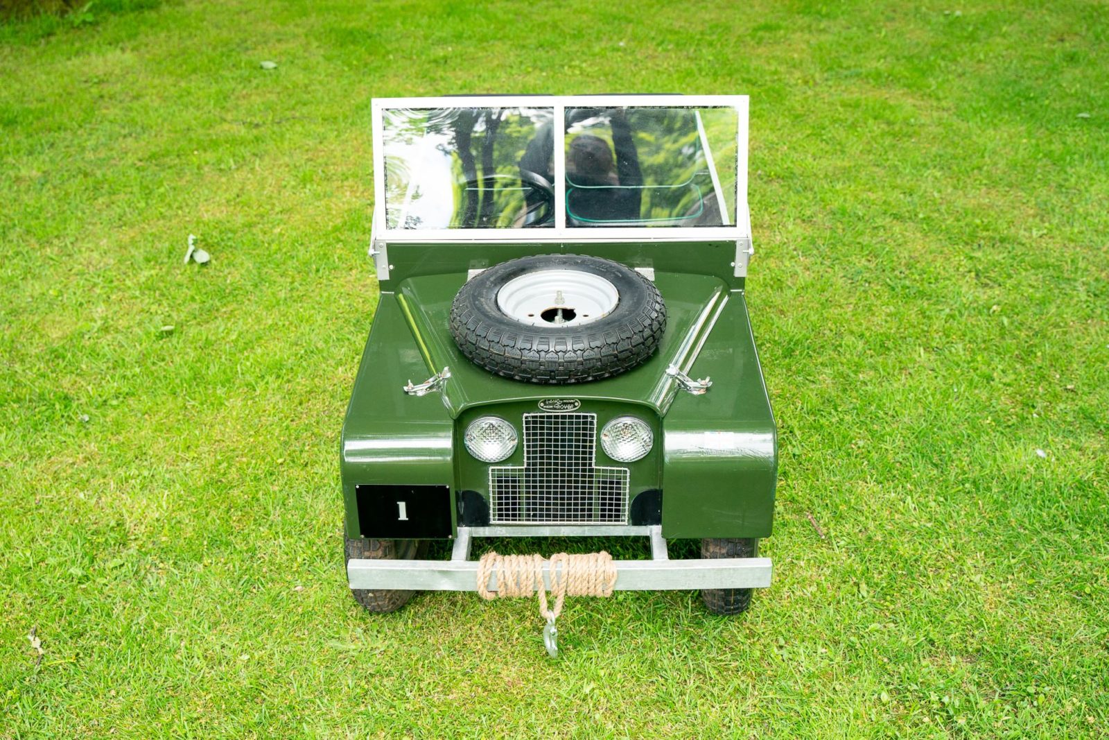 A Drivable 1/2 Scale Land Rover Series I