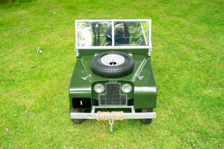 A Drivable 1/2 Scale Land Rover Series I