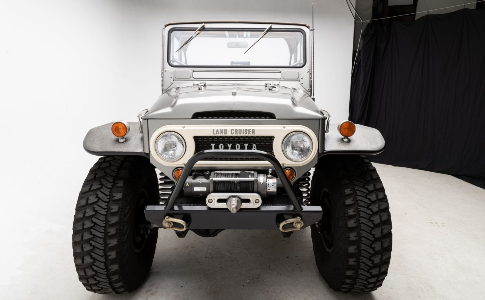 A Land Cruiser FJ45 With An 80-Series Chassis And A Tundra V8