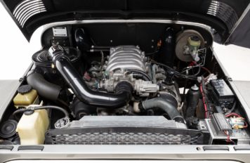 A Land Cruiser FJ45 With An 80-Series Chassis And A Tundra V8