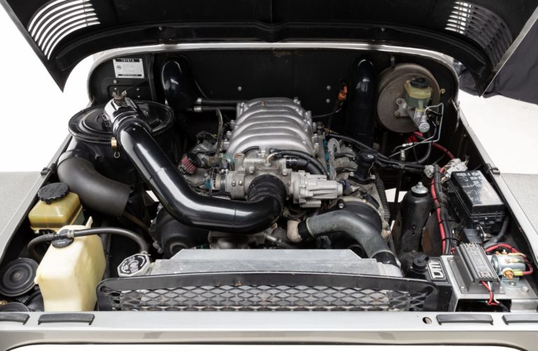 A Land Cruiser FJ45 With An 80-Series Chassis And A Tundra V8