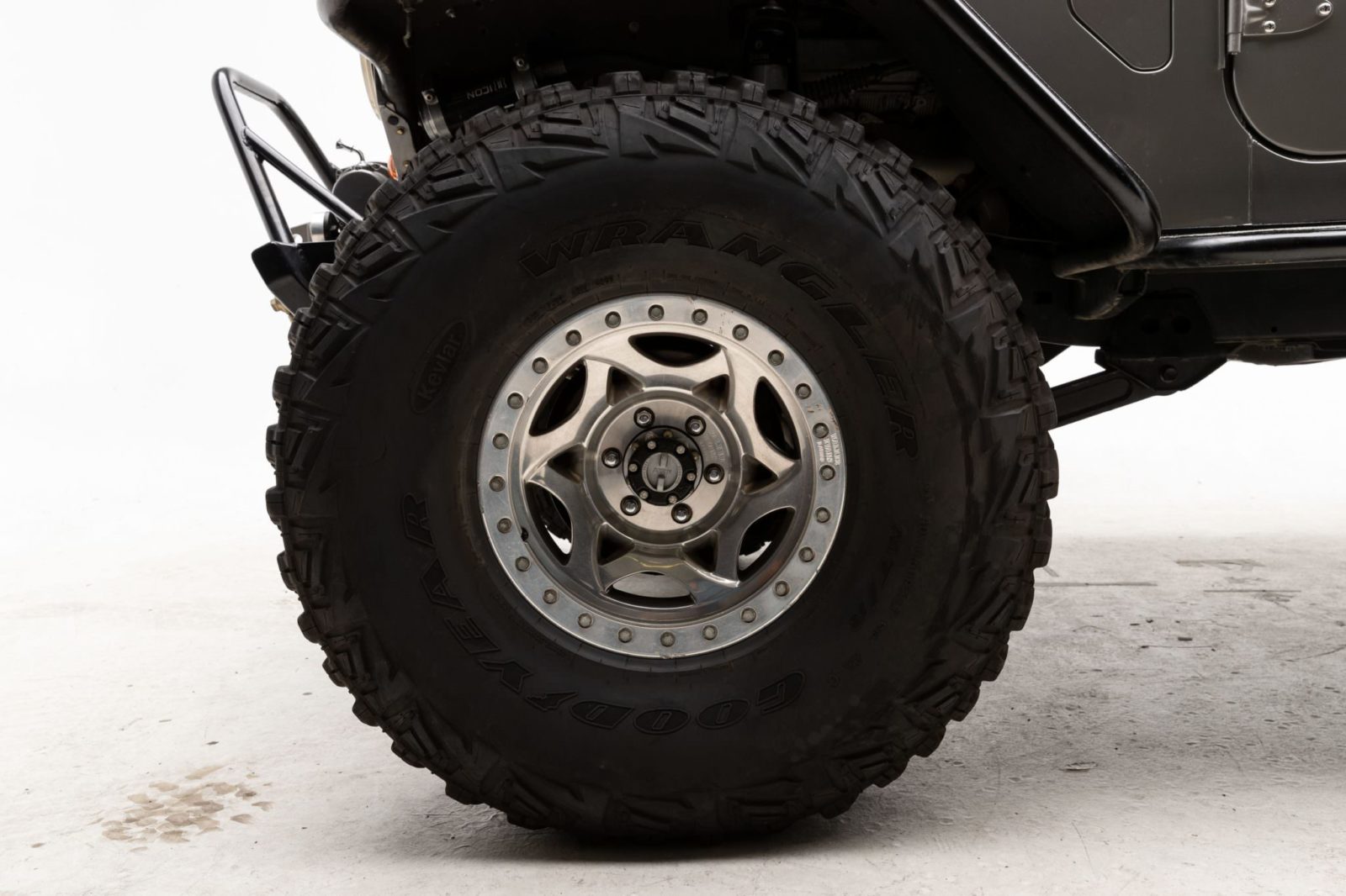 A Land Cruiser FJ45 With An 80-Series Chassis And A Tundra V8